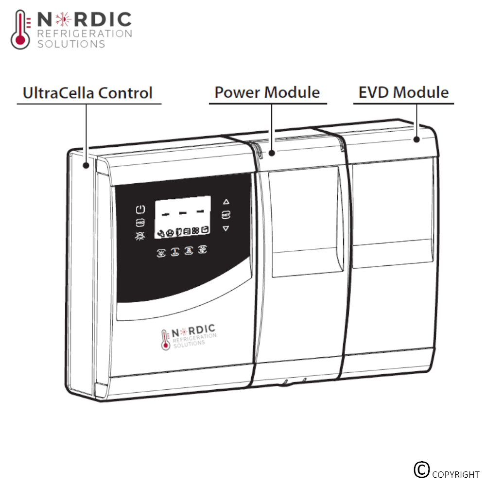 Carel WM00P0003N Power module with 3HP relay