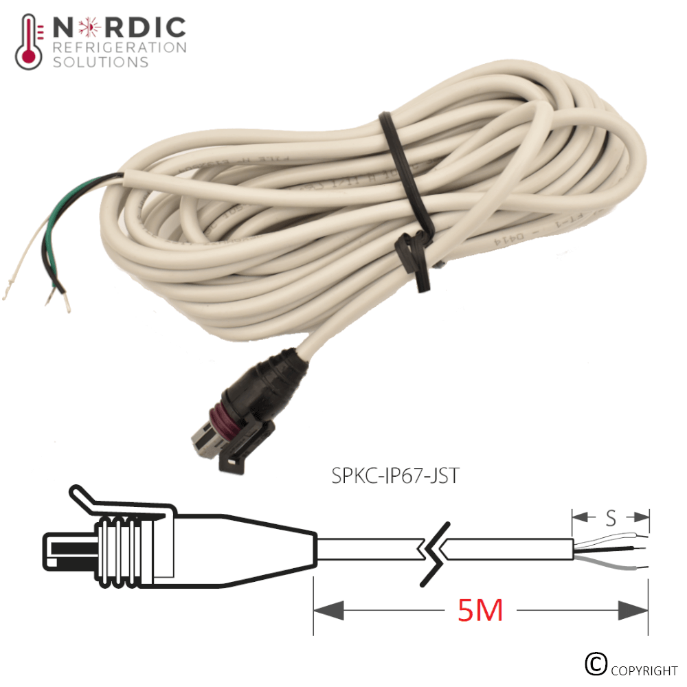 Carel SPKC005310 CABLE 3-wires L=5M for SPKT transducers